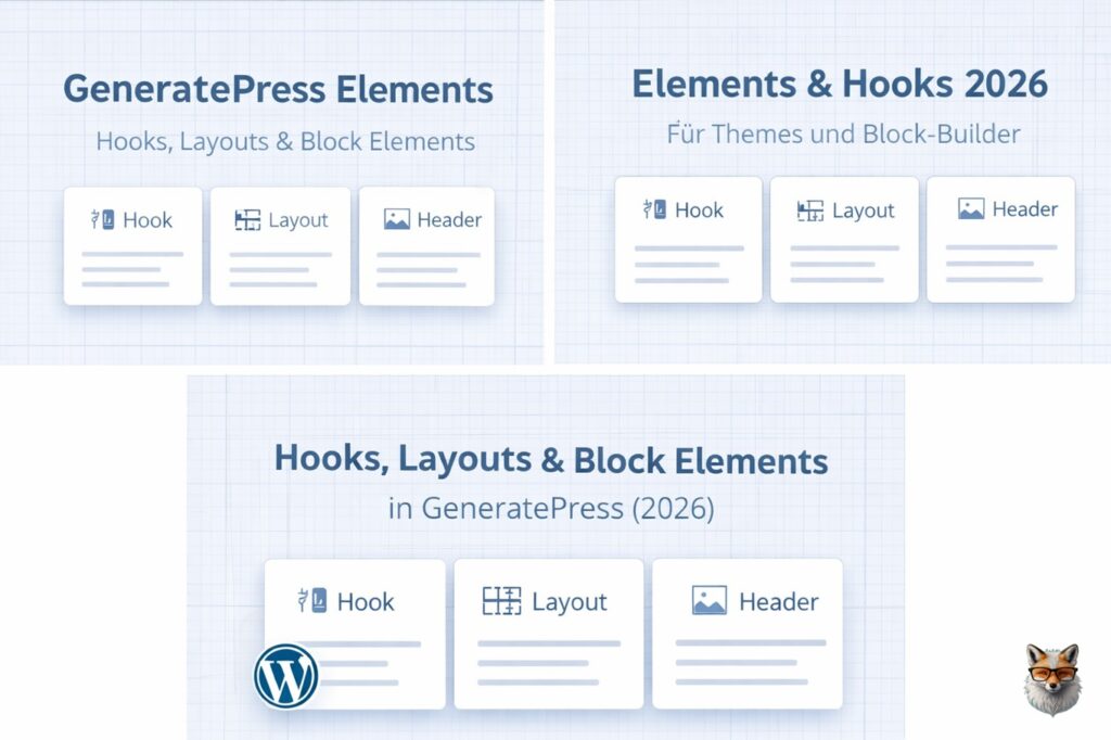 GeneratePress Elements Tutorial 2026: Header, Hooks, Layouts